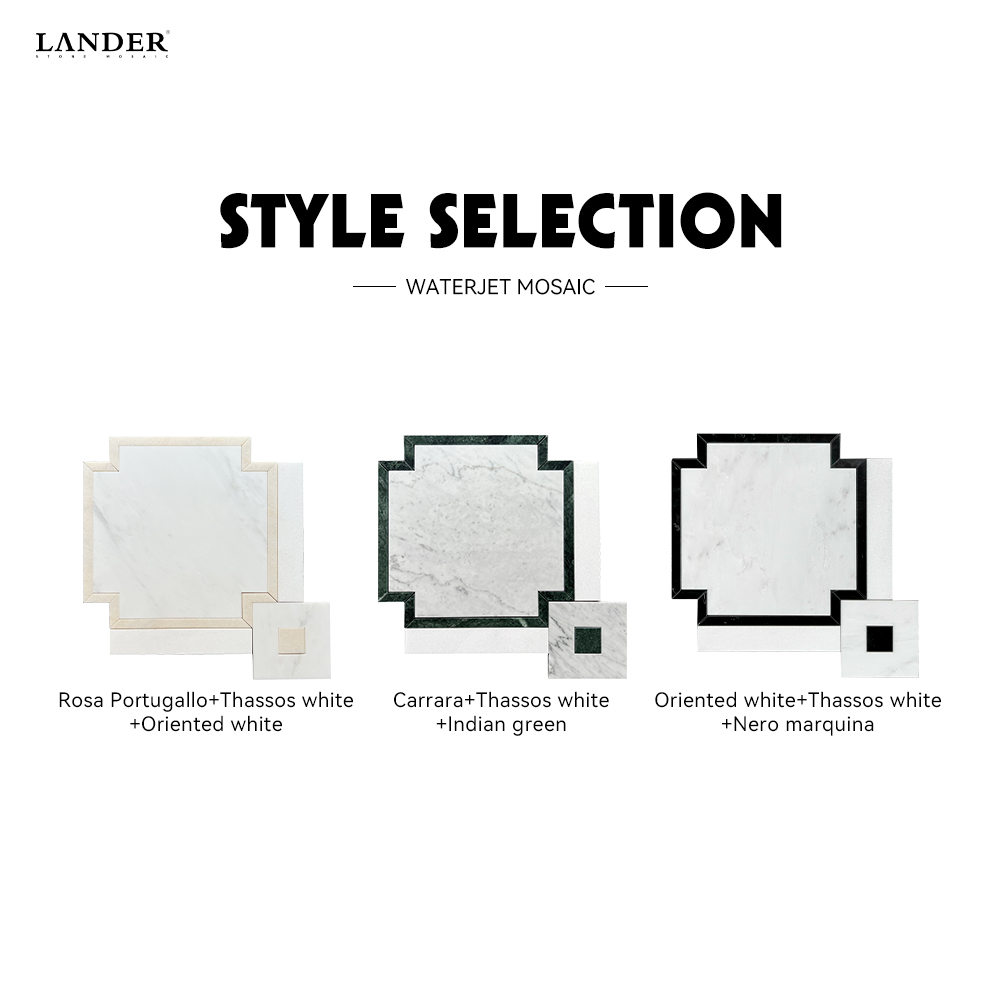 New marble parquet for Living Room - LanderStone