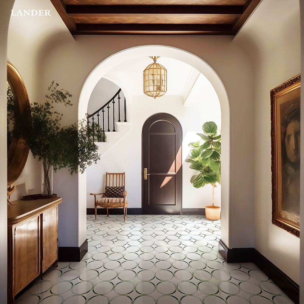 Four Circle Luxury Marble Mosaic - LanderStone