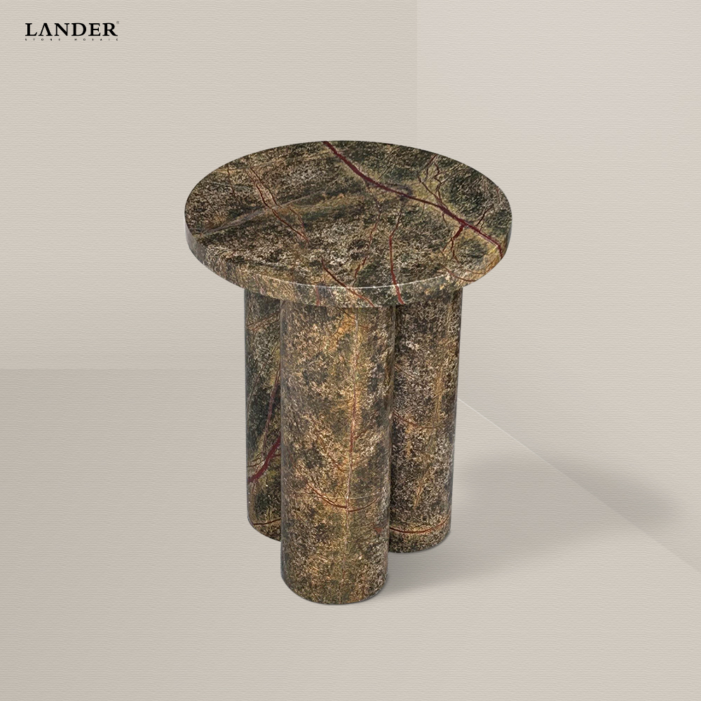 Three-Legged Side Table - LanderStone