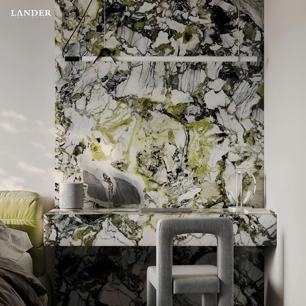 Ice Jade Marble Slab - LanderStone