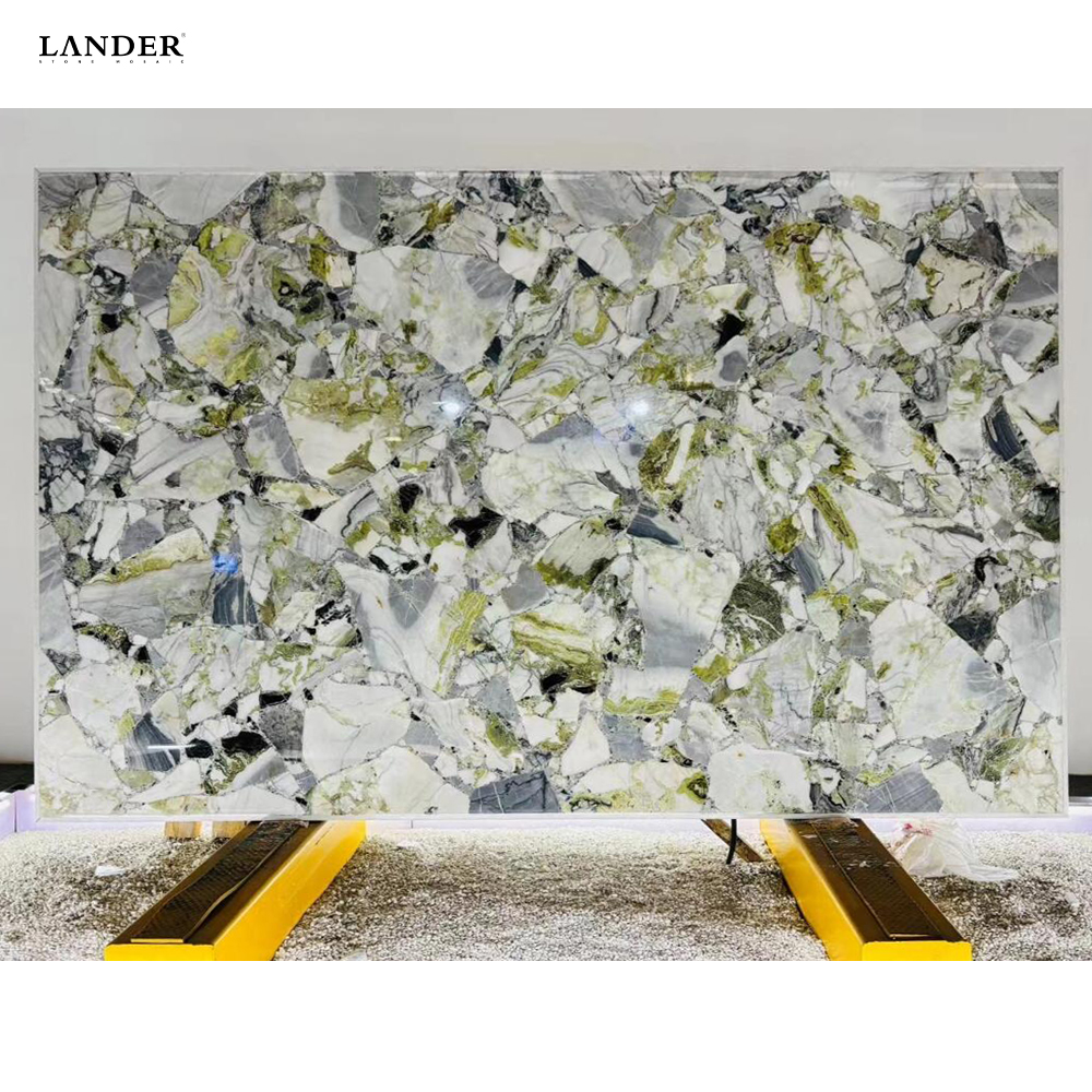 Ice Jade Marble Slab - LanderStone