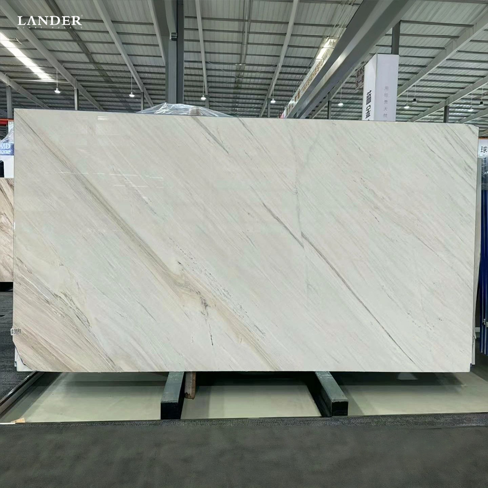 Palissandro White Marble Slab - LanderStone