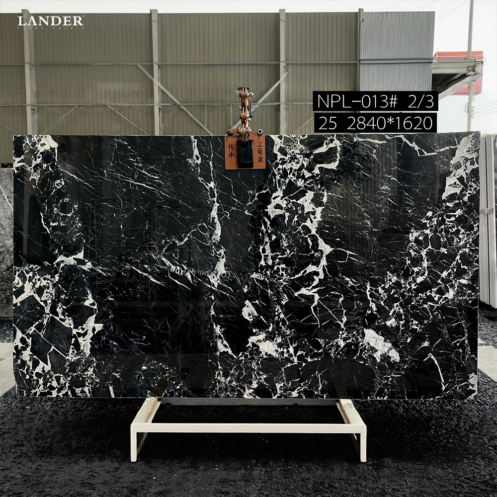 Noir Grand Antique Marble Slab - LanderStone