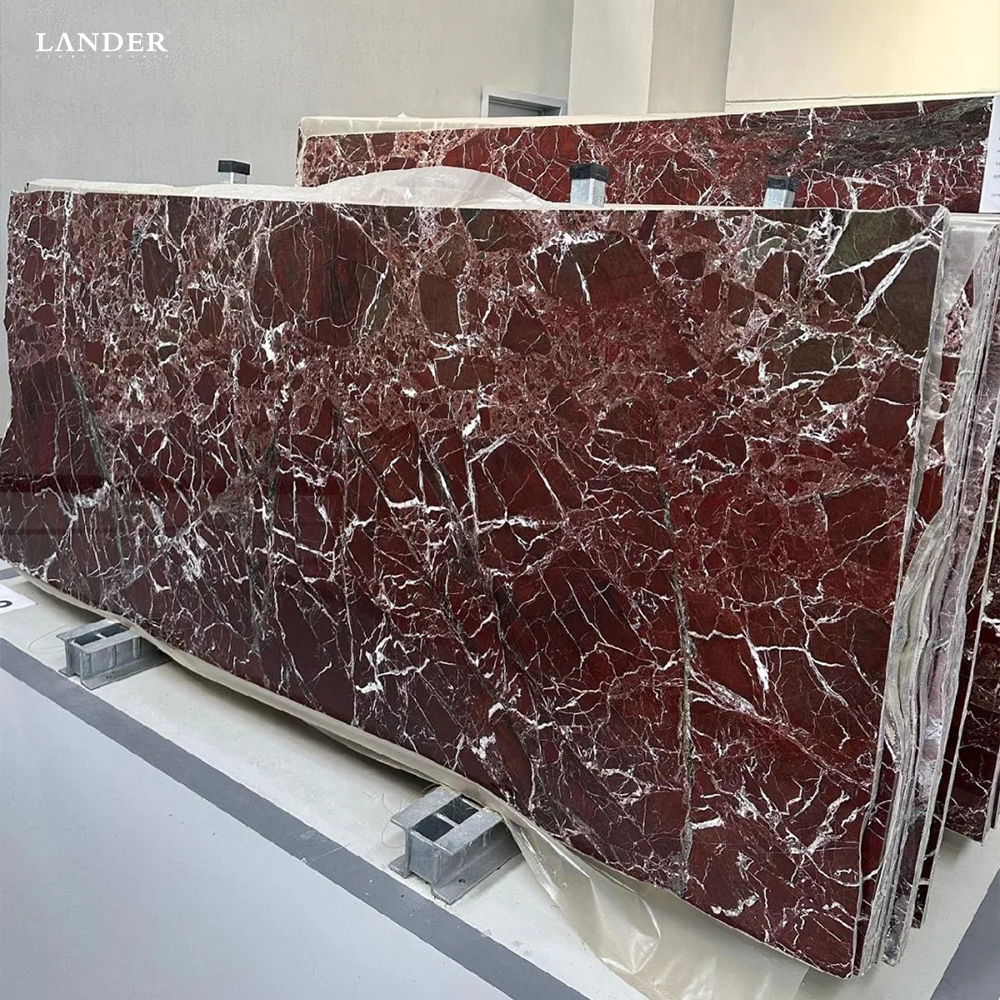 Rosa Levanto Marble Slab - LanderStone