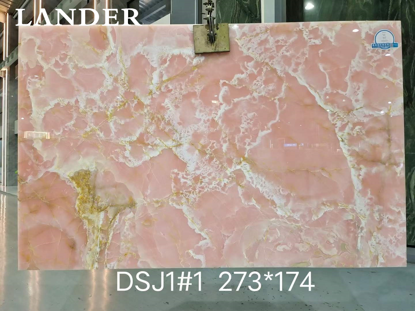 Pink Jade Marble Slab - LanderStone