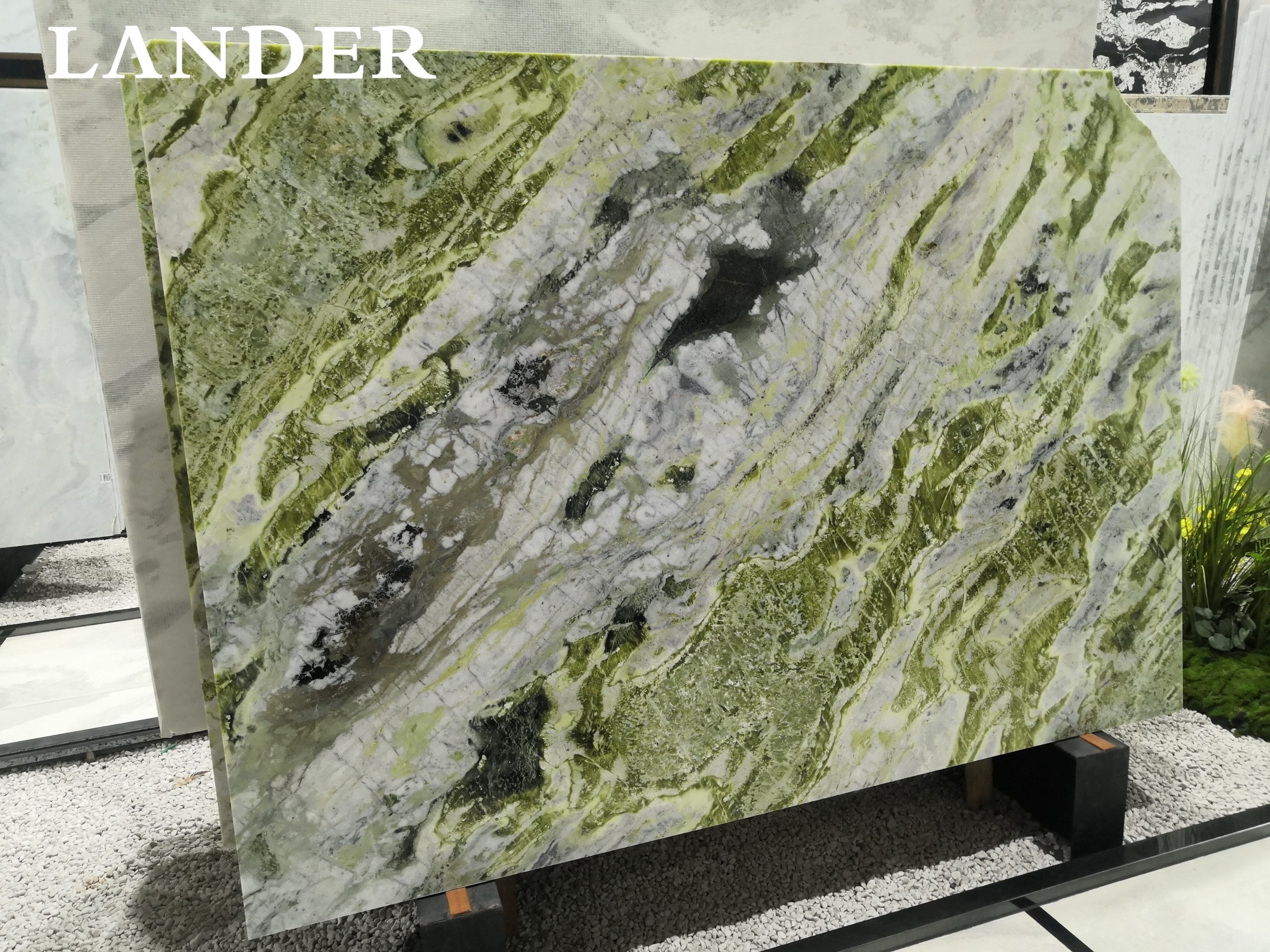 Irish Green Marble Slab - LanderStone