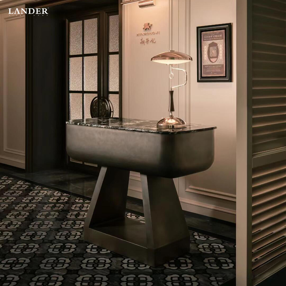 Italian Grey and Sivec Marble Waterjet Marble Parquet - LanderStone