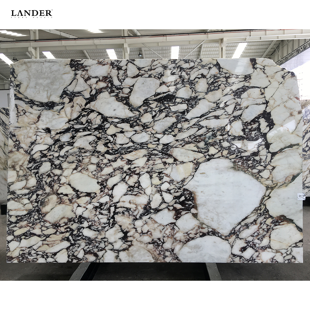 Italian Calacatta Viola Marble Slab - LanderStone