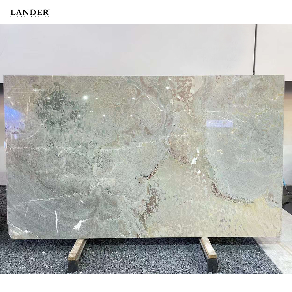 Monet's Garden Marble Slab - LanderStone