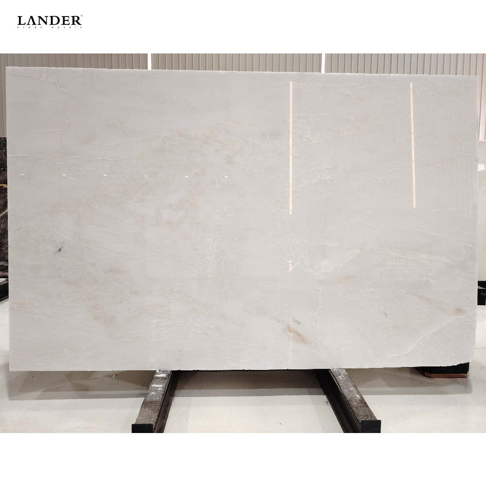 Royal White Marble Slab - LanderStone