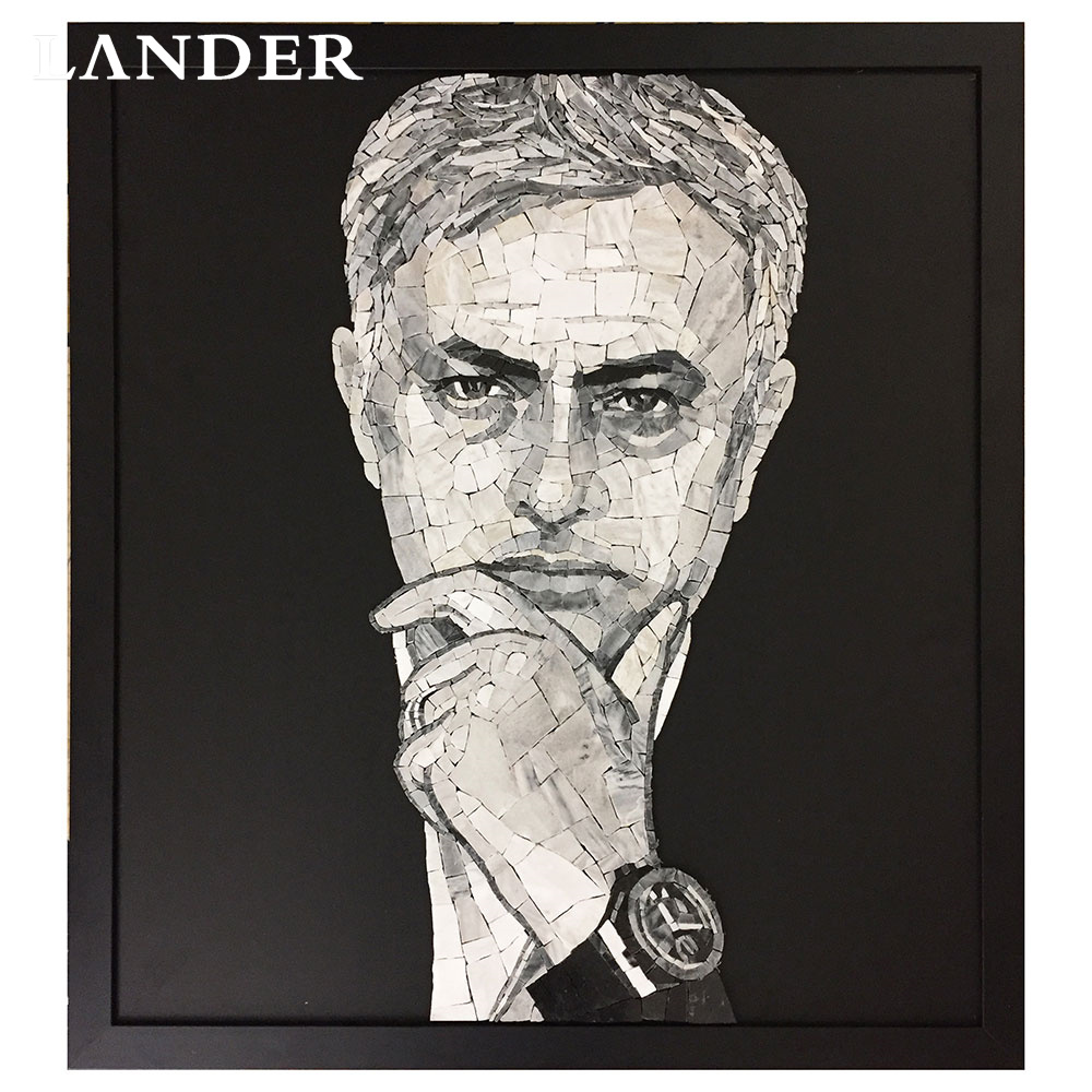 Custom Portrait Mosaic Tile Murals - LanderStone