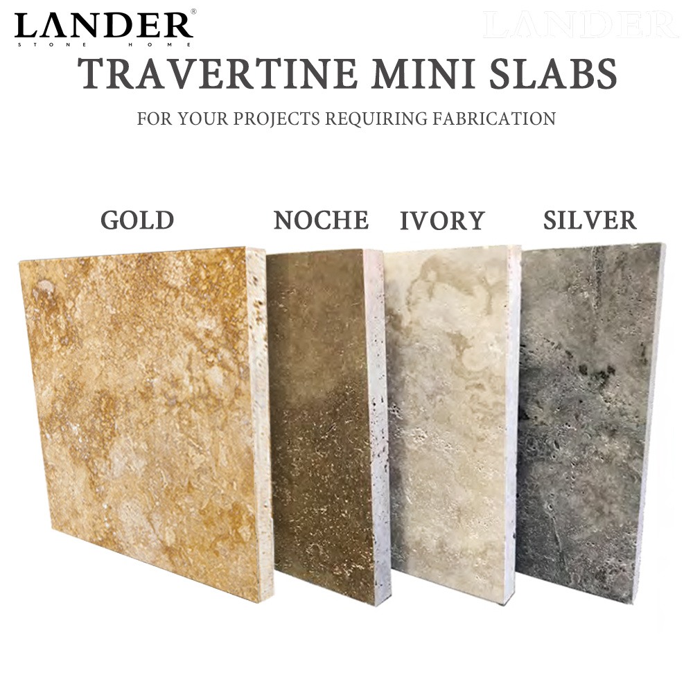 Travertine Stone Swimming Pool Deck Tiles - LanderStone