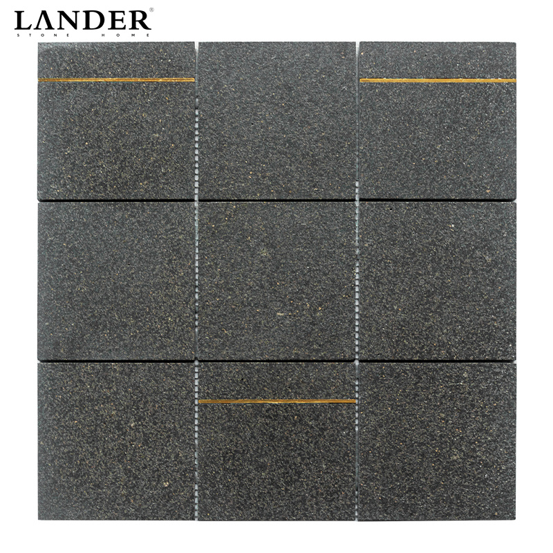 Nava Stone Mosaic Strip Design - LanderStone