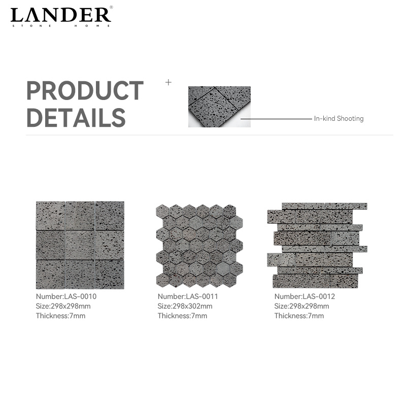 Nava Stone Mosaic Bar Project Custom - LanderStone
